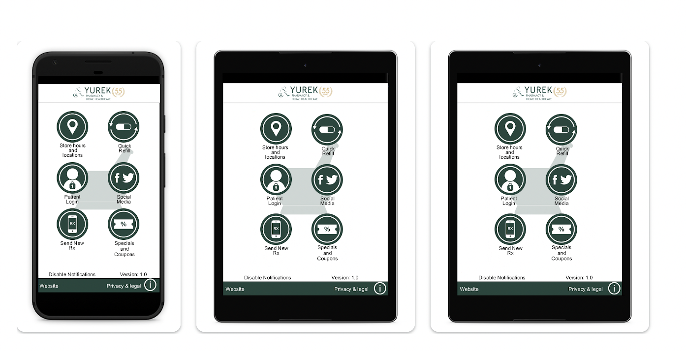 Yurek Pharmacy App